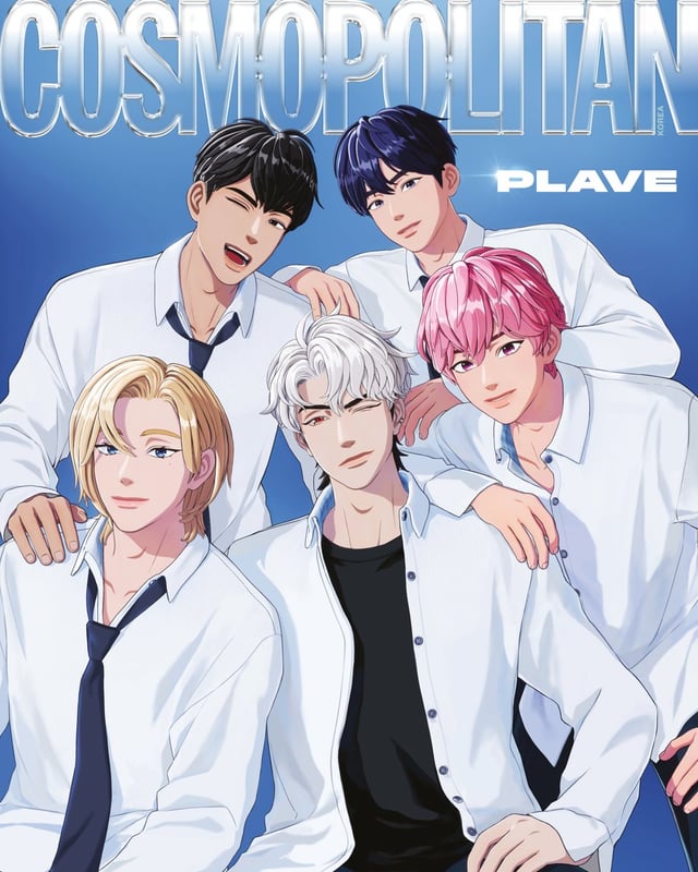 [PRE-ORDER] COSMOPOLITAN Special Edition 2025.Feb Cover : PLAVE A Type ...